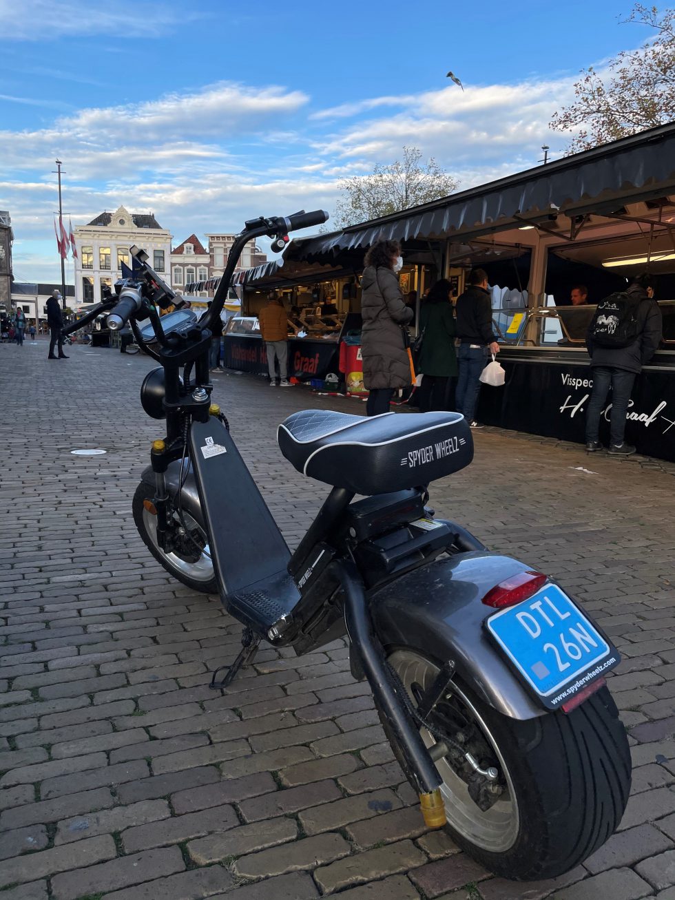 3 uur rijden voor €35,- met de echopper - E-chopper huren